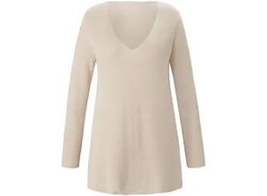 4061389788435 - V-Pullover beige 40