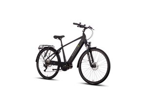 4260416585119 - SAXONETTE Premium Sport E-Trekkingbike 10 Gang Scheibenbremse Federgabel Mittelmotor