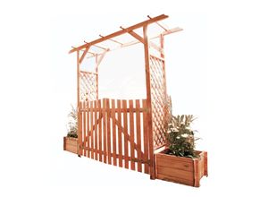 4012379070405 - Promex Handels GmbH Steinbrückerstraße 2-4 23556 Lübeck service@promex-onlinede Set Pergola Bamberg mit Türen + Pflanzkästen