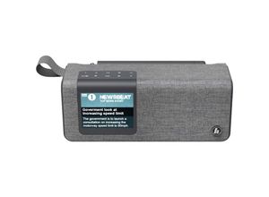 4047443444998 - HAMA Digitalradio (DAB+) Digitalradio DR200BT FM DAB DAB+ Bluetooth Akkubetrieb DAB+ Radio Radios grau