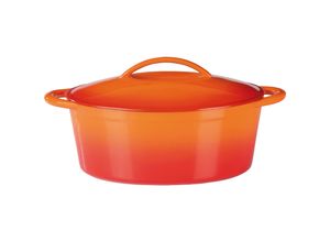 4005643716420 - Bräter Orange Shadow Töpfe Gr 7 l + Ø 24 cm + Höhe 13 cm orange Bräter Topf 7 Liter Induktion