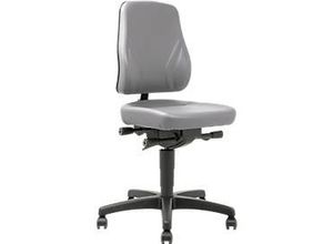 4016849463889 - Drehstuhl All-In-One Trend 9633 mit Rollen Kunstleder Skai grau