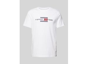 8720637382776 - T-Shirt mit Label-Print