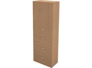 4251898807110 - SchÃ¤fer Shop Genius HÃ¤ngeregistraturschrank TETRIS WALL 3 OrdnerhÃ¶hen 3 SchÃ¼be B 800 x T 440 x H 2250 mm