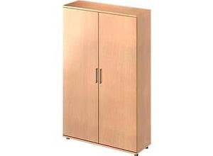 4250510806180 - Genius Flügeltürenschrank TETRIS WOOD 5 OH Höhe inkl Gleiter B 1200 mm Buche-Dekor