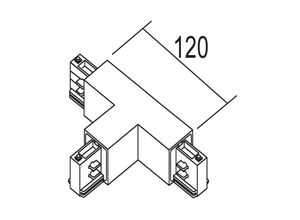 8019163103642 - T-Verbinder Erde links silber