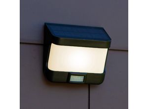 6939412011899 - TRY 6939412011899 Solar-Außenwandleuchte mit Bewegungsmelder 8 W Neutralweiß Anthrazit