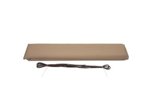 4057651546759 - Ersatz-Bezug für Markise MCW-H27 Vollkassette Ersatzbezug Sonnenschutz 6x3m ~ Polyester sand