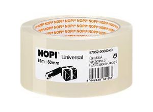 4042448041234 - NOPI Packband Universal 66 m x 50 mm transparent