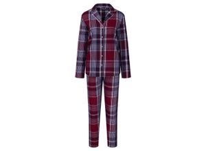 7613109539246 - - Pyjama-Set - Maroon 0036 - Boyfriend - Homewear für Frauen