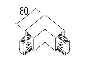 8019163907219 - 90°-Ecke Erde innen für LKM quadro weiß