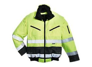 4029201131586 - Warnschutz-Pilotjacke gelb grau Gr 3XL