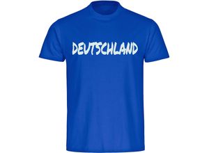 4068859407001 - multifanshop Herren T-Shirt - Deutschland - Textmarker - Druck weiß - Männer