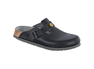 4052001208165 - Boston esd Pantolette schwarz normale Weite Gr 47 - schwarz - Birkenstock