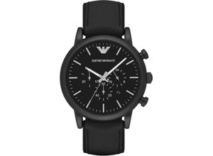 4053858672789 - Chronograph EMPORIO ARMANI AR1970 Armbanduhren schwarz Herren Hochzeitsmode Quarzuhr Armbanduhr Herren Stoppfunktion Datum 1224-Std-Anzeige