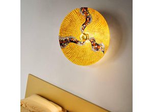 9008447268664 - KOLARZ Luna Kiss Gold Wandleuchte 24 kt Ø 89 cm