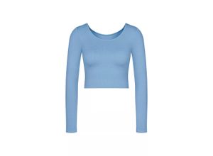 7613109223497 - sloggi - Top mit langen Aermeln - Cerulean Blue 000M - sloggi Ever Infused - Unterwäsche für Frauen