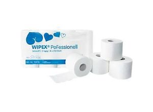 4250139206880 - WIPEX Toilettenpapier PoFessional 250 Blatt pro Rolle 2-lagig 64 Rollen