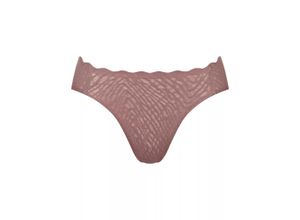 7613109214785 - sloggi - Slip mit hohem Beinausschnitt - Rose Brown 00XS - sloggi Zero Feel Bliss - Unterwäsche für Frauen