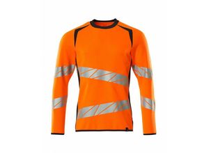 5711074804696 - Sweatshirt moderne Passform Sweatshirt Gr 3XLONE hi-vis orange schwarzblau - Mascot