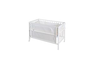 4005317315010 - Room Bed safe asleep® ca 60 x 120 cm Sternenzauber Beistellbett inkl Zubehör weiß lackiert