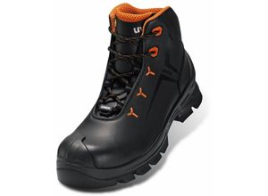 4031101645742 - uvex 2 MACSOLE® 6523240 ESD Sicherheitsstiefel S3 Schuhgröße (EU) 40 Schwarz Orange 1 Paar