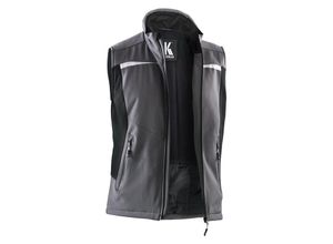 4053813213514 - Kübler Workwear - Kübler Arbeitsweste Softshellweste 7041 7322 9799 anthrazit schwarz Gr 2XL