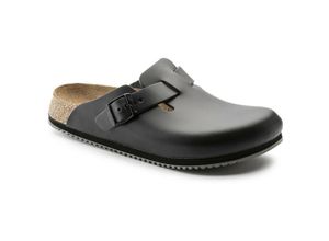 4013871900245 - Clog Boston Super Grip Naturleder schwarz Weite normal Größe 36 - Birkenstock