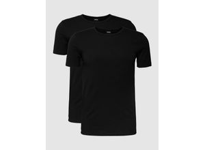 4063535114181 - HUGO BOSS T-Shirt mit Stretch im 2er-Pack