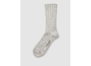 4043874784191 - Socken Herren Baumwolle grau Uni & Uninah