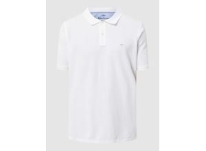 4062392804198 - Fynch-Hatton Poloshirt Herren Baumwolle weiß