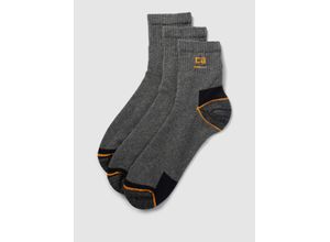 4052171435453 - camano Kurzsocken 9er-Pack Work Mit Bequemem Komfortbund in dunkelgrau Strümpfe & Strumpfhosen für Damen