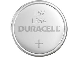 5000394052550 - Alkaline-Knopfzelle LR54 V10GA 15V Electronics 2 Stück - Duracell