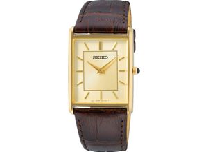 4954628243874 - Quarzuhr SEIKO SWR064P1 Armbanduhren braun Damen Armbanduhr Herrenuhr Lederarmband