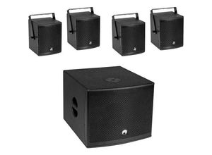 4026397684384 - Molly-12A+Molly-6 Aktives PA-Lautsprecher-Set inkl Subwoofer Bluetooth