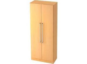 4032062122624 - Aktenschrank TARVIS mit Griff ohne Schloss 5 Ordnerhöhen B 800 x T 420 x H 2004 mm Buche-Dekor