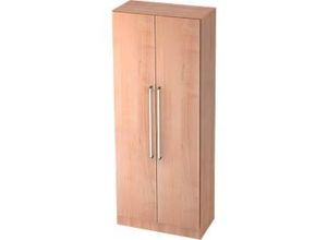 4032062127285 - Aktenschrank TARVIS mit Griff ohne Schloss 5 Ordnerhöhen B 800 x T 420 x H 2004 mm Nussbaum-Dekor