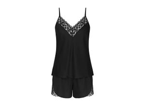 7613109757800 - - Pyjama-Set - Black 0044 - Wild Azalea Florale - Homewear für Frauen