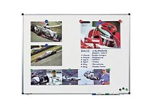 8713797035668 - Premium Whiteboard Magnetisch Lackierter Stahl Einseitig 180 (B) x 90 (H) cm