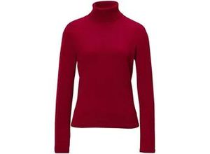 4061389088467 - Rollkragen-Pullover aus 100% Premium-Kaschmir Cashmere rot 36