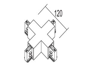 8019163109309 - X-Verbinder 3-Phasen-System LKM silber