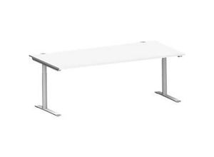 4250510875780 - Genius Schreibtisch MODENA FLEX 2000 x 1000 mm weiß