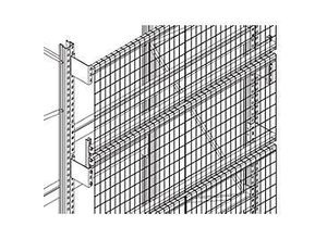 4052941602351 - Gitterrückwand GRM-Set 2 Regalhöhe 2500 x Regallänge 2200 mm