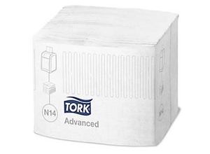 7322541071848 - Tork® Servietten Xpressnap Fit® 15830 2-lagig für Serviettenspender platzsparende Falzung Karton á 6 Pack á 720 Stk (4320 Servietten) weiß