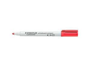 4007817341421 - STAEDLER Whiteboardmarker Lumocolor rot 1-2 mm