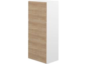 3760037840488 - Schuhschrank TEMAHOME Bamboo Schuhschrank Schränke Gr B H T 50 cm x 119 cm x 33 cm 3 St weiß (weiß eichefarbig) Schuhschränke