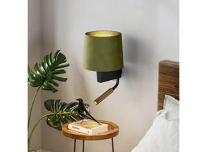 5903139821490 - Nowodvorski Lighting Wandleuchte Chillin mit Leselicht grün gold