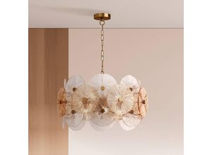 4251110027791 - Kronleuchter Modern Gold Metall Glasscheiben Aster Maytoni