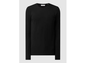 5714351402837 - Slim Fit Longsleeve mit Stretch-Anteil Modell Theo