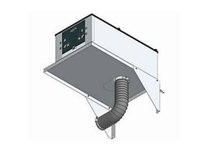 4250101147777 - Umluftfiltermodul für asecos Sicherheitsunterbauschränke Stahlblech B 305 x T 555 x H 210 mm 85-265 V 85 W bis 25 m³ h 2200 U min